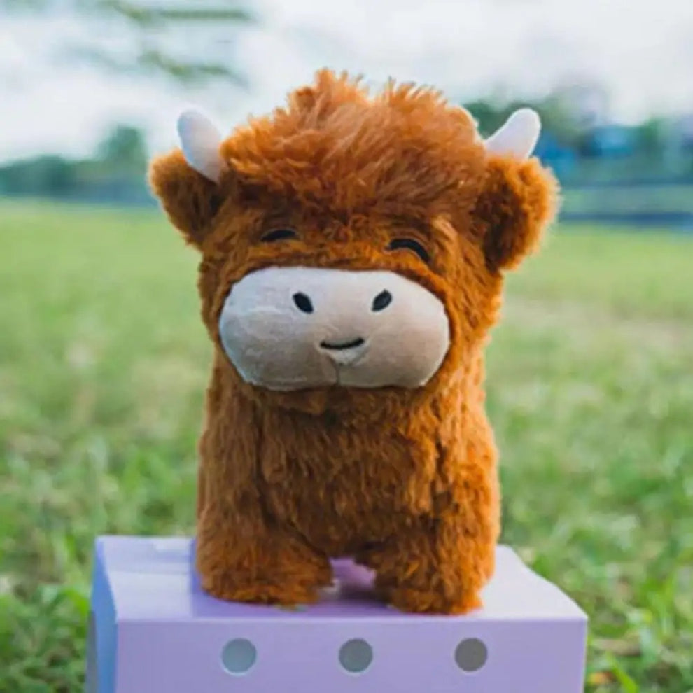Fluffy Highland Cow Plush Toy - Adopt Highland Cow – Modern Aussies