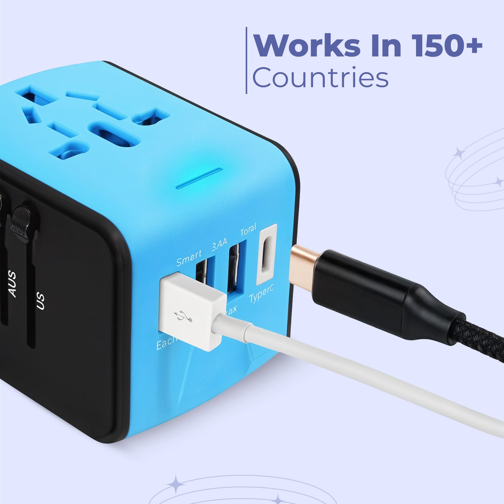All-in-one Universal Travel Power Adapter – Modern Aussies