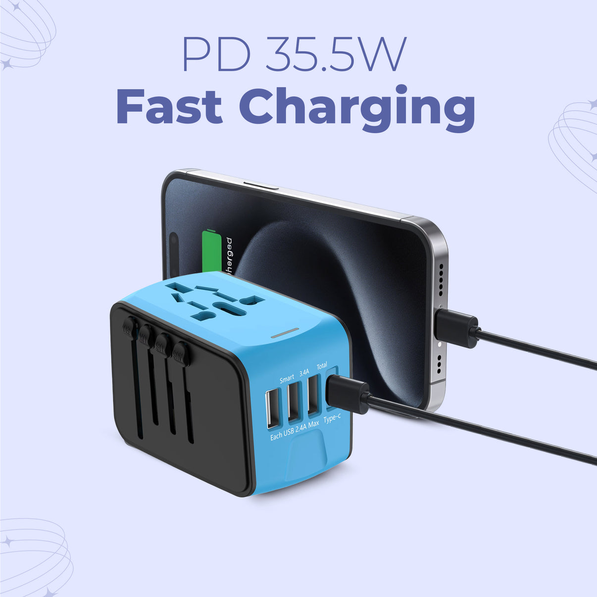 All-in-one Universal Travel Power Adapter – Modern Aussies