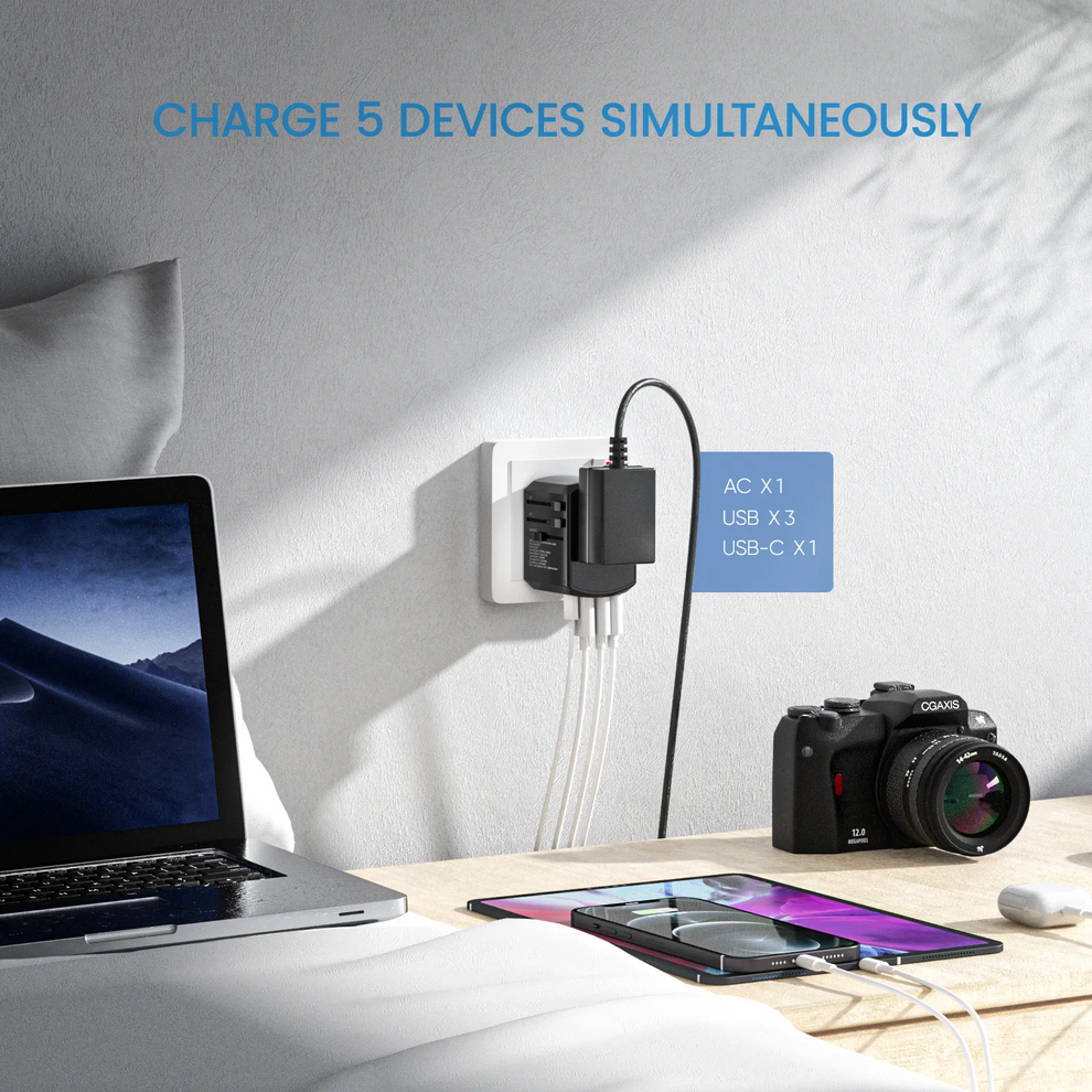 All-in-one Universal Travel Power Adapter – Modern Aussies