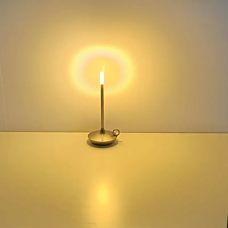 LED Modern Candle Table Lamp