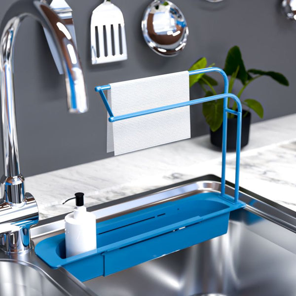 Telescopic Kitchen Sink Organiser & Storage Holder – Modern Aussies